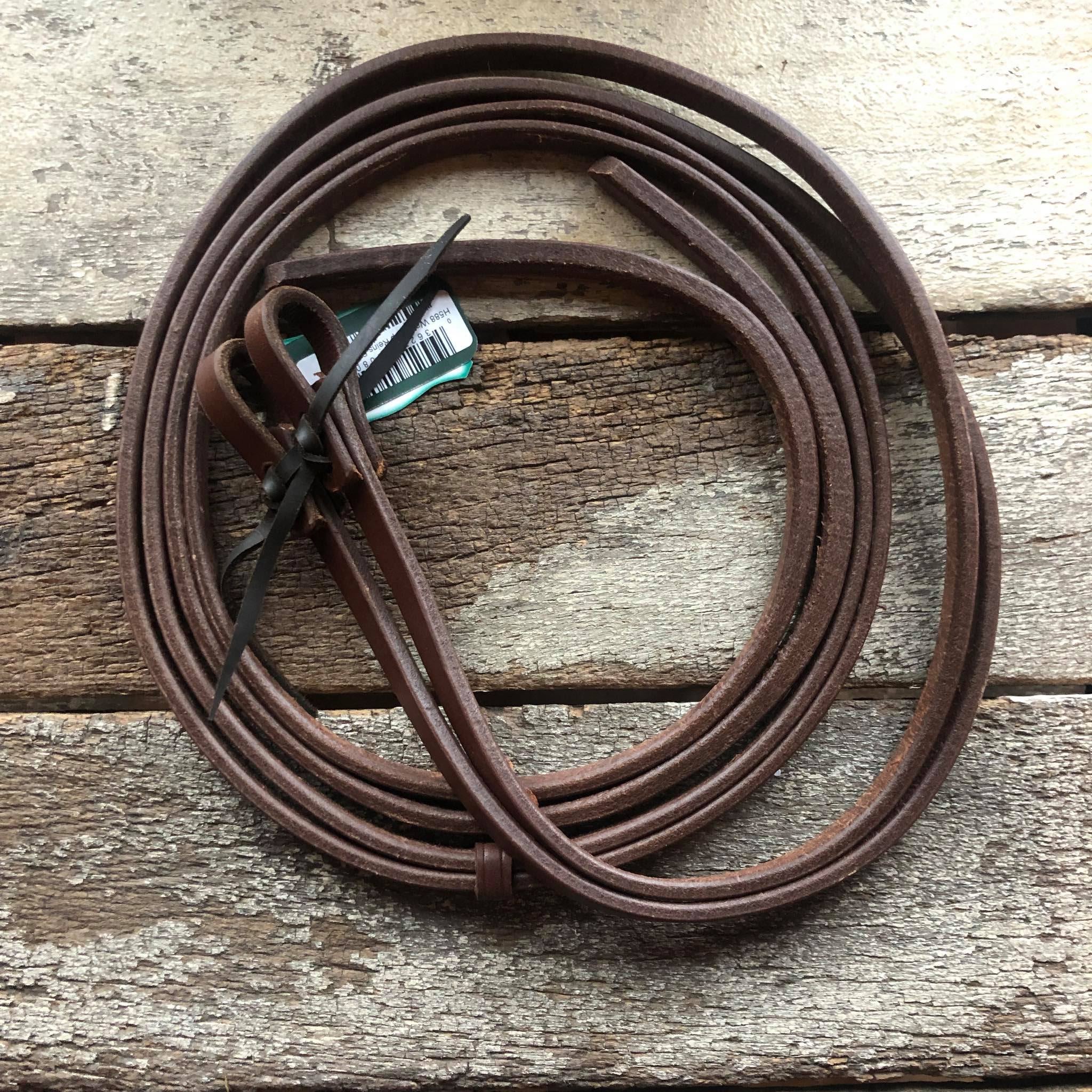 5/8" Tie End Split Reins | Double R Tack LLC