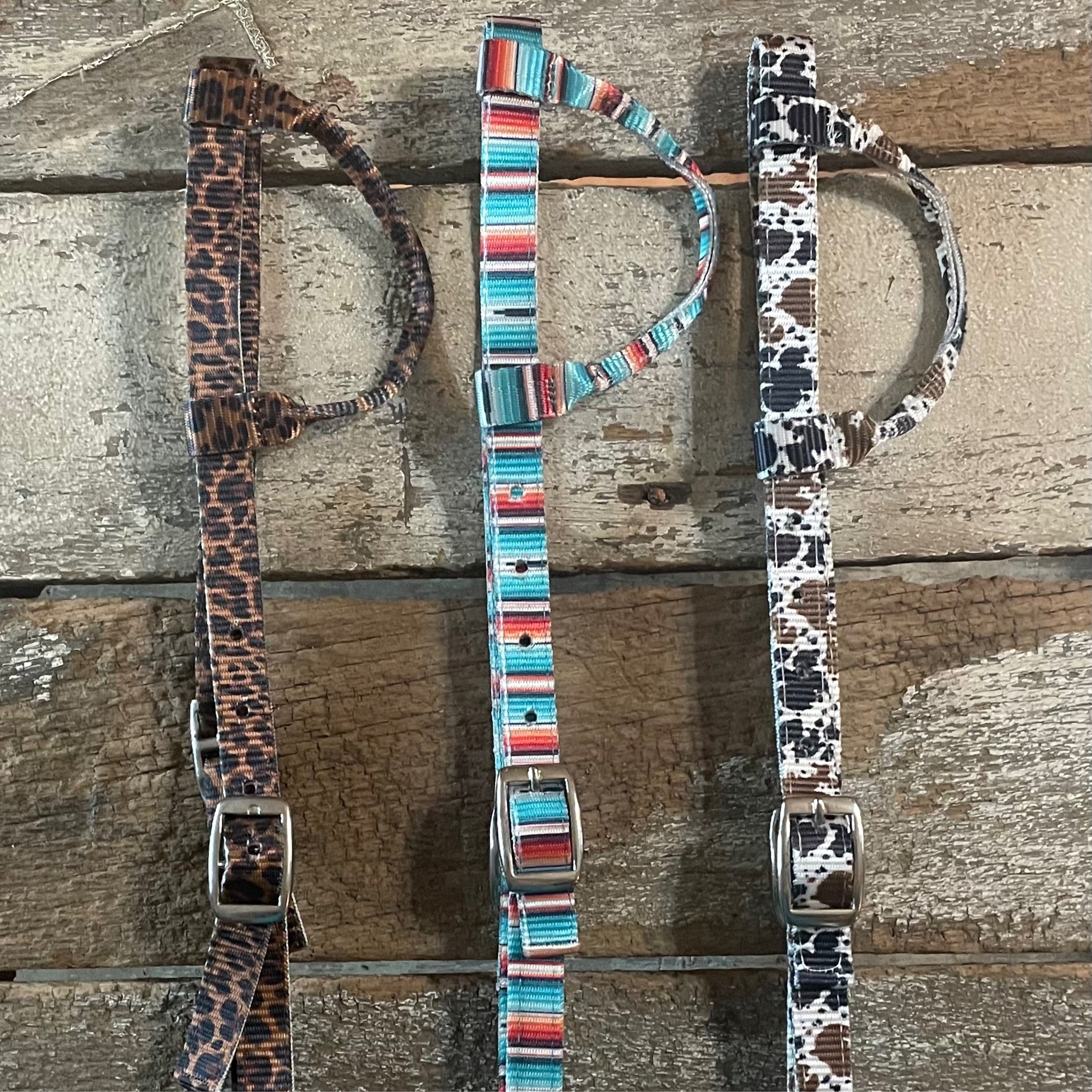 Pattern Nylon Headstalls | Double R Tack LLC