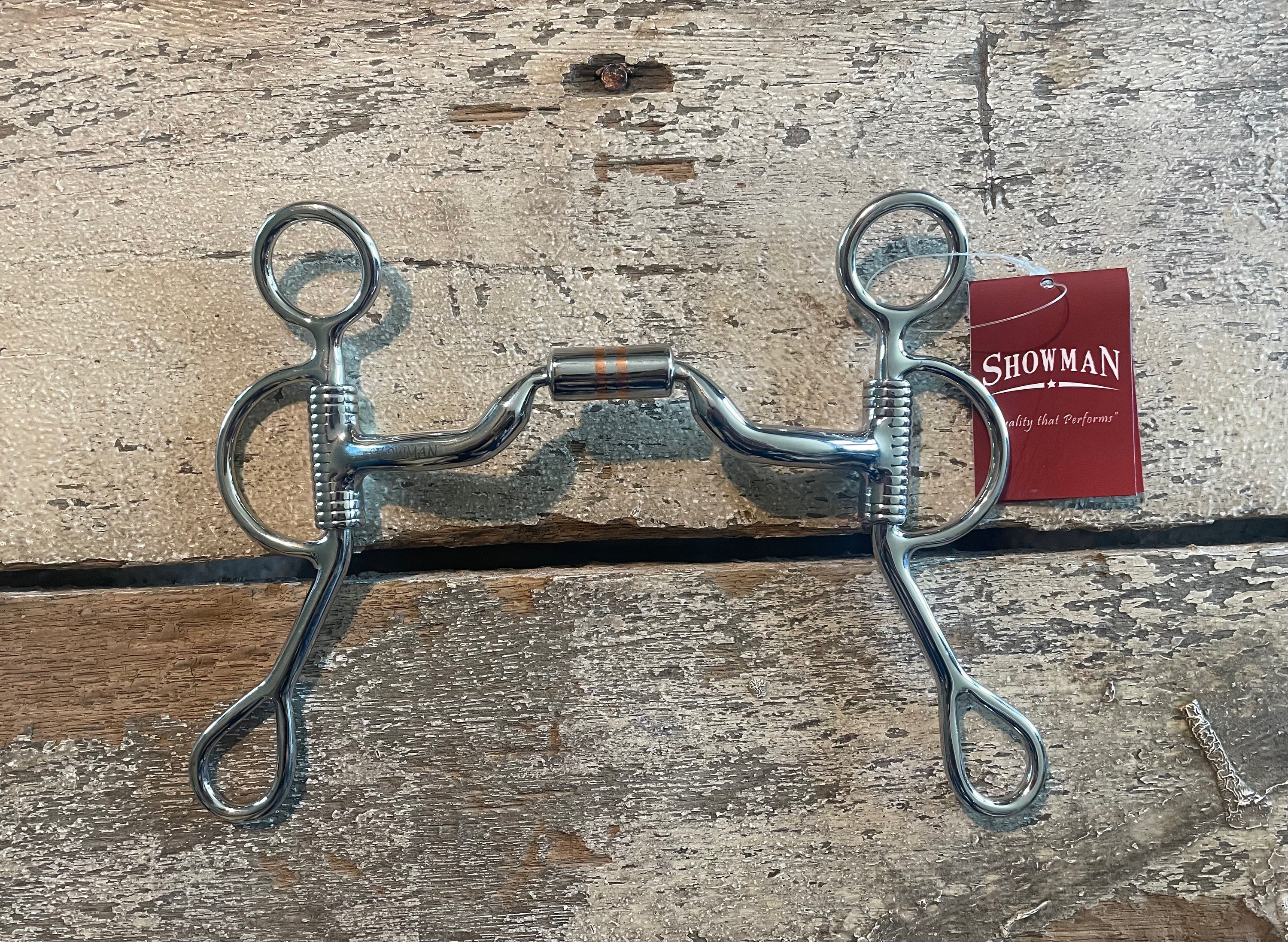 Short Shank Curb Cavalon Argentine Curb Bit - 6" Shanks With Copper ...
